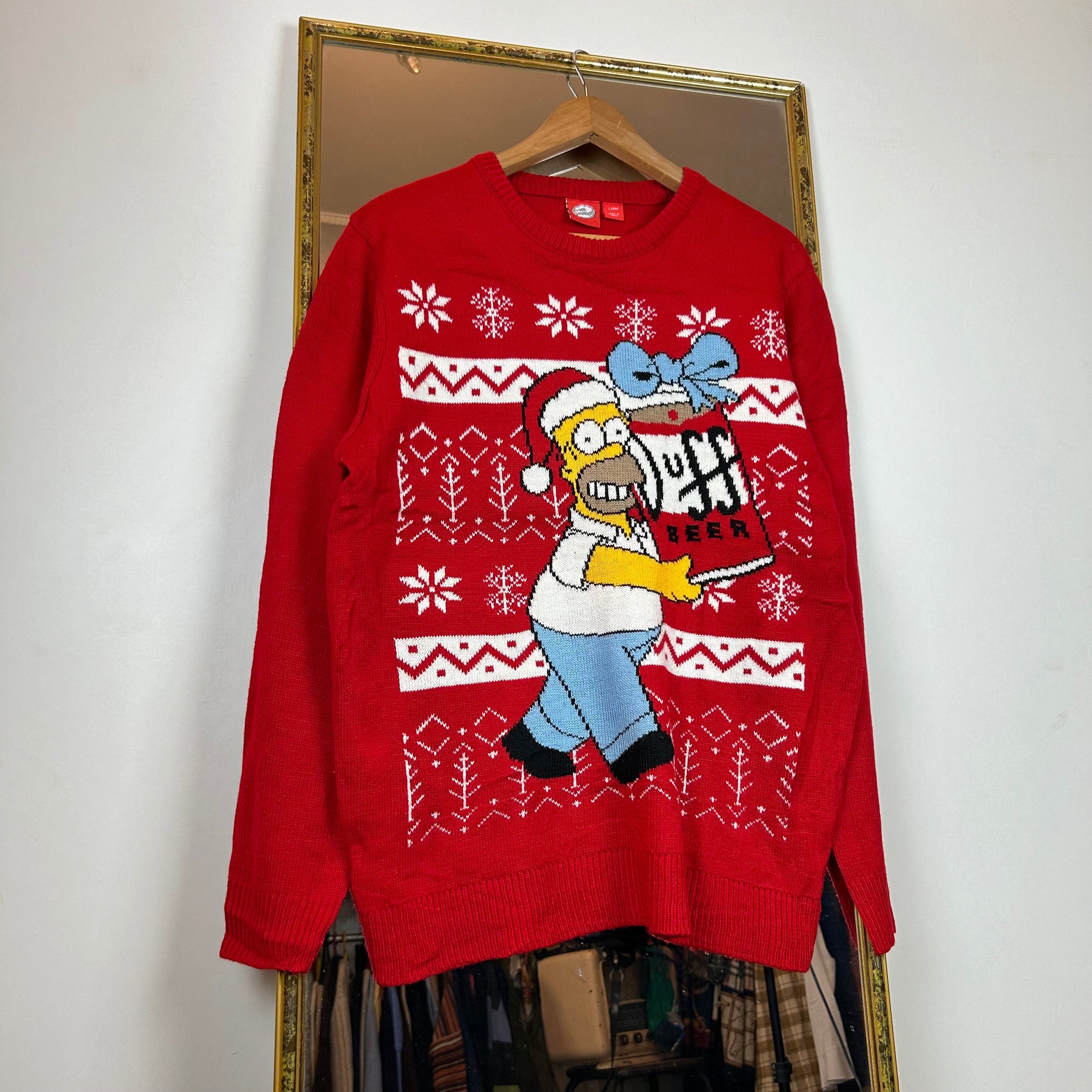 The Simpsons sweater – We Thrifting